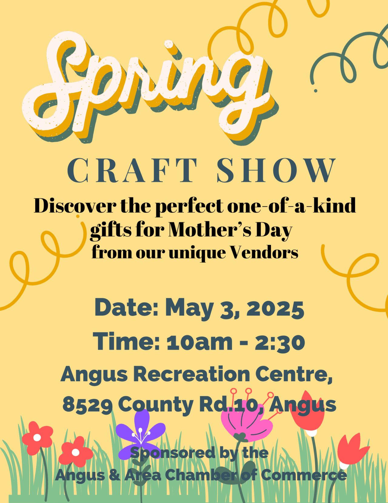 AACC Spring Craft Show - Angus Chamber of Commerce